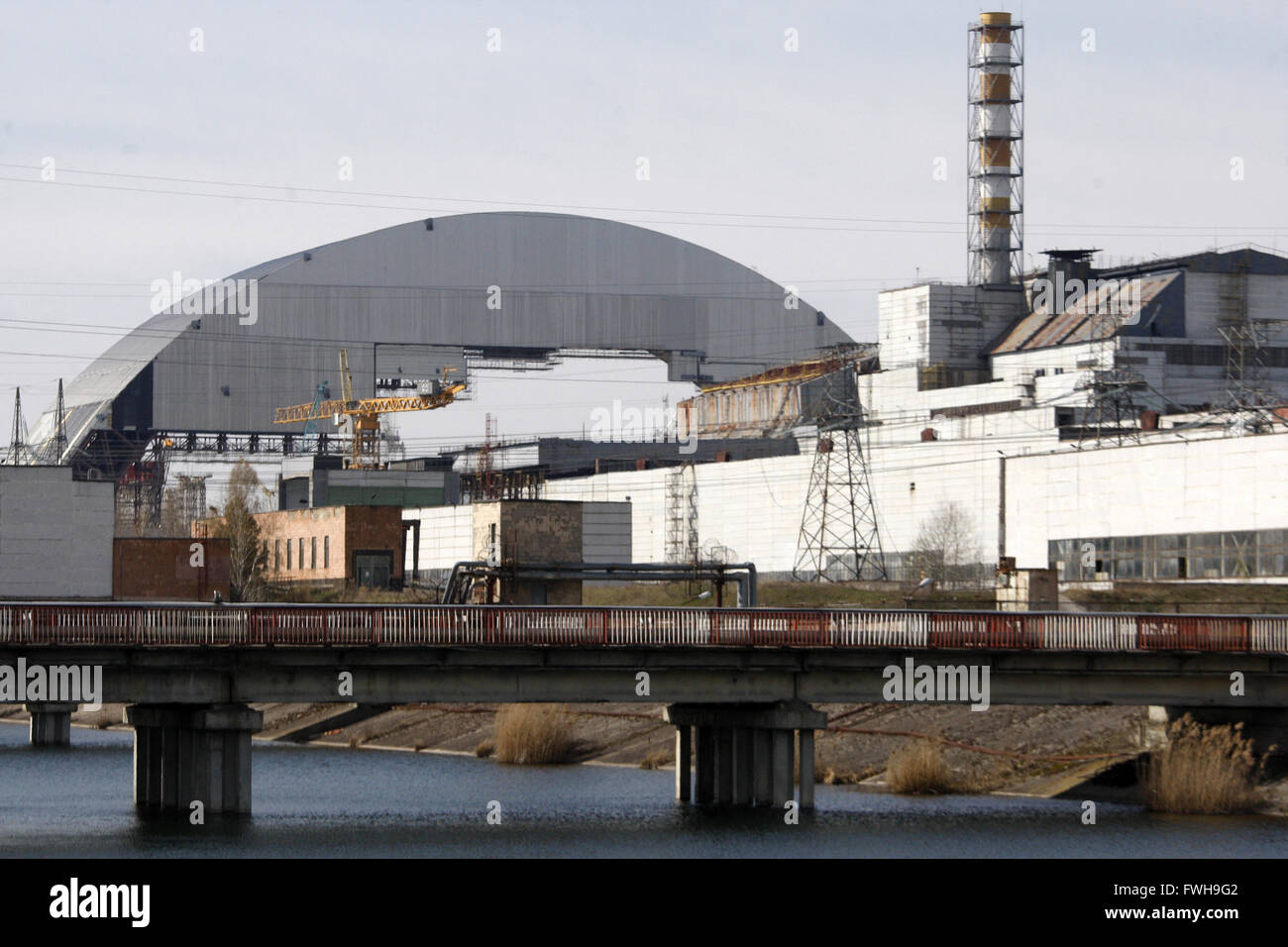 April 3, 2014 - A picture taken on April 3, 2014 shows the Chernobyl ...