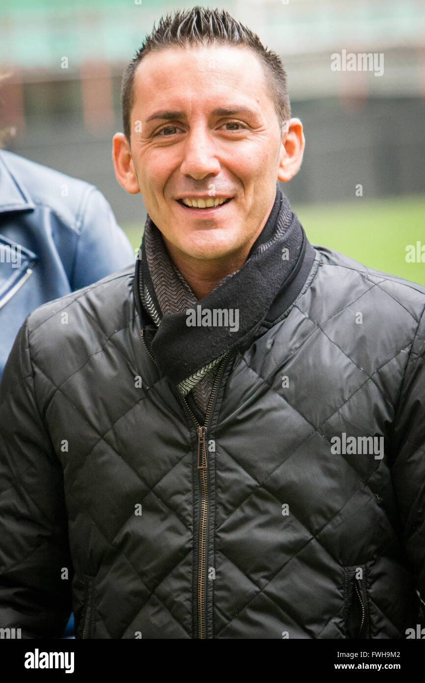 Milan Italy. 05th April 2016. The Italian pop rock band MODÀ at the ...