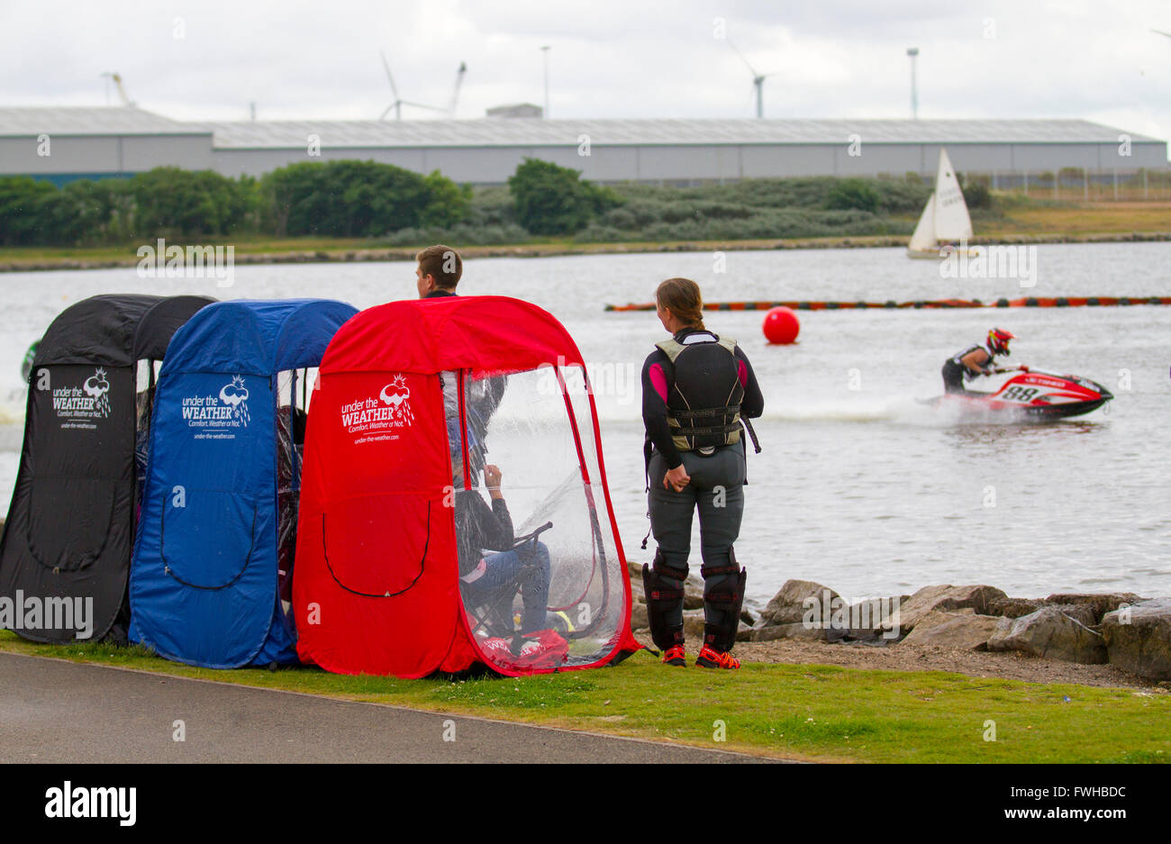 Crosby, Liverpool, Merseyside, 12 Jun 2016. The JSRA British Jet Sport ...