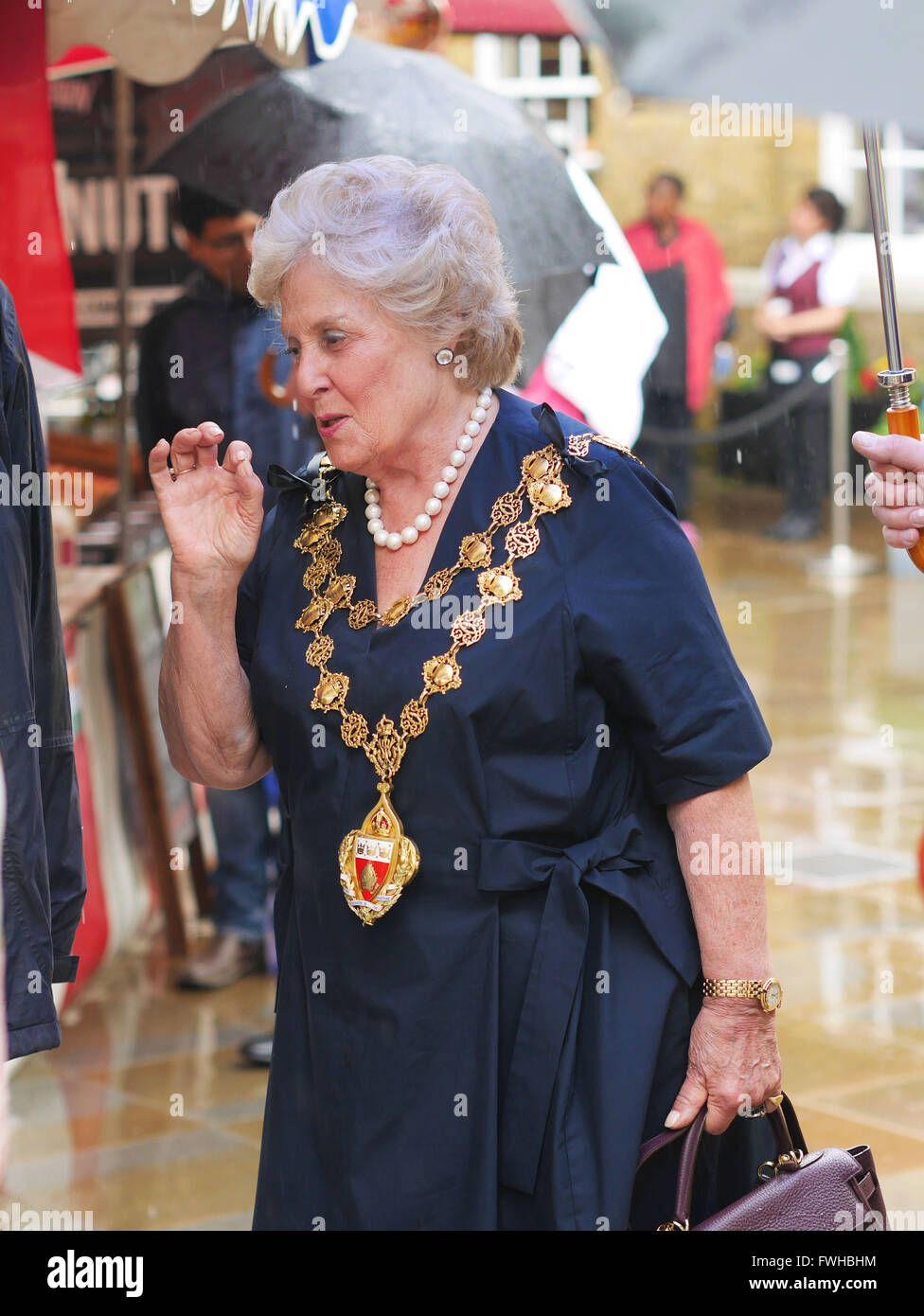 London, UK. 12th June, 2016. The Mayor of the Royal Borough of ...