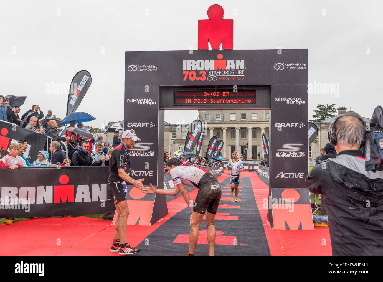Ironman triathlon athletes line hi-res stock photography and images - Alamy