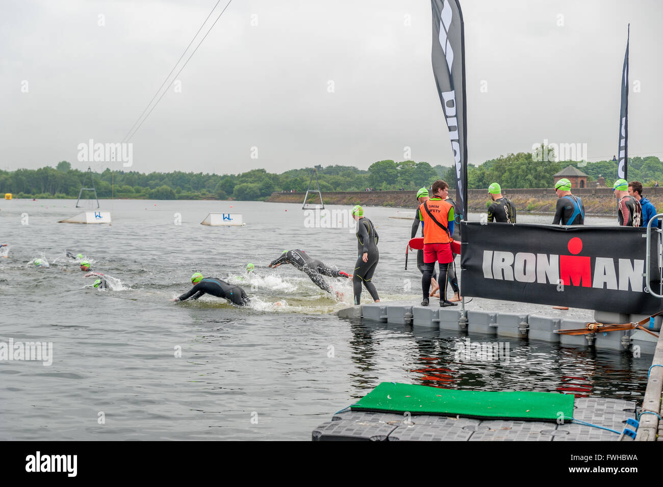 Ironman Event 70.3 Staffordshire 2016 Stock Photo - Alamy