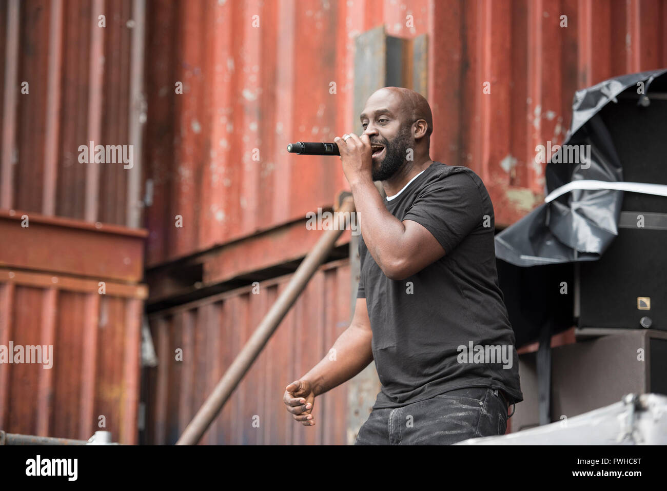 Manchester, UK. 12th June 2016. De La Soul perform on the THE TEMPLE ...