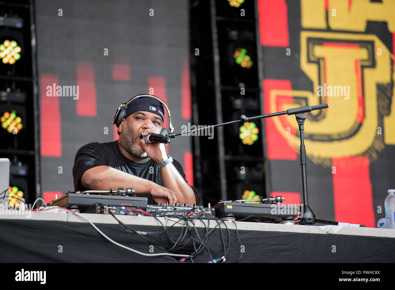 Manchester, UK. 12th June 2016. De La Soul perform on the THE TEMPLE ...