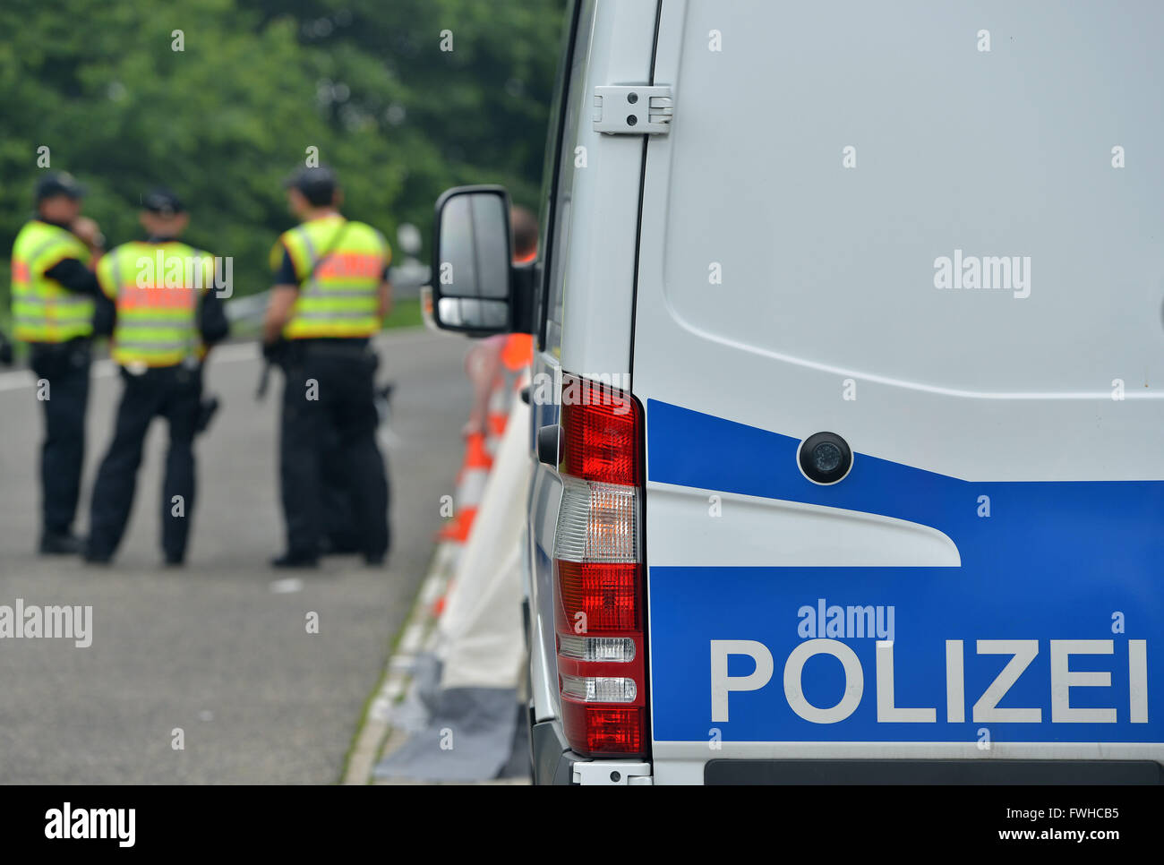 German border police vehicle hi-res stock photography and images - Alamy