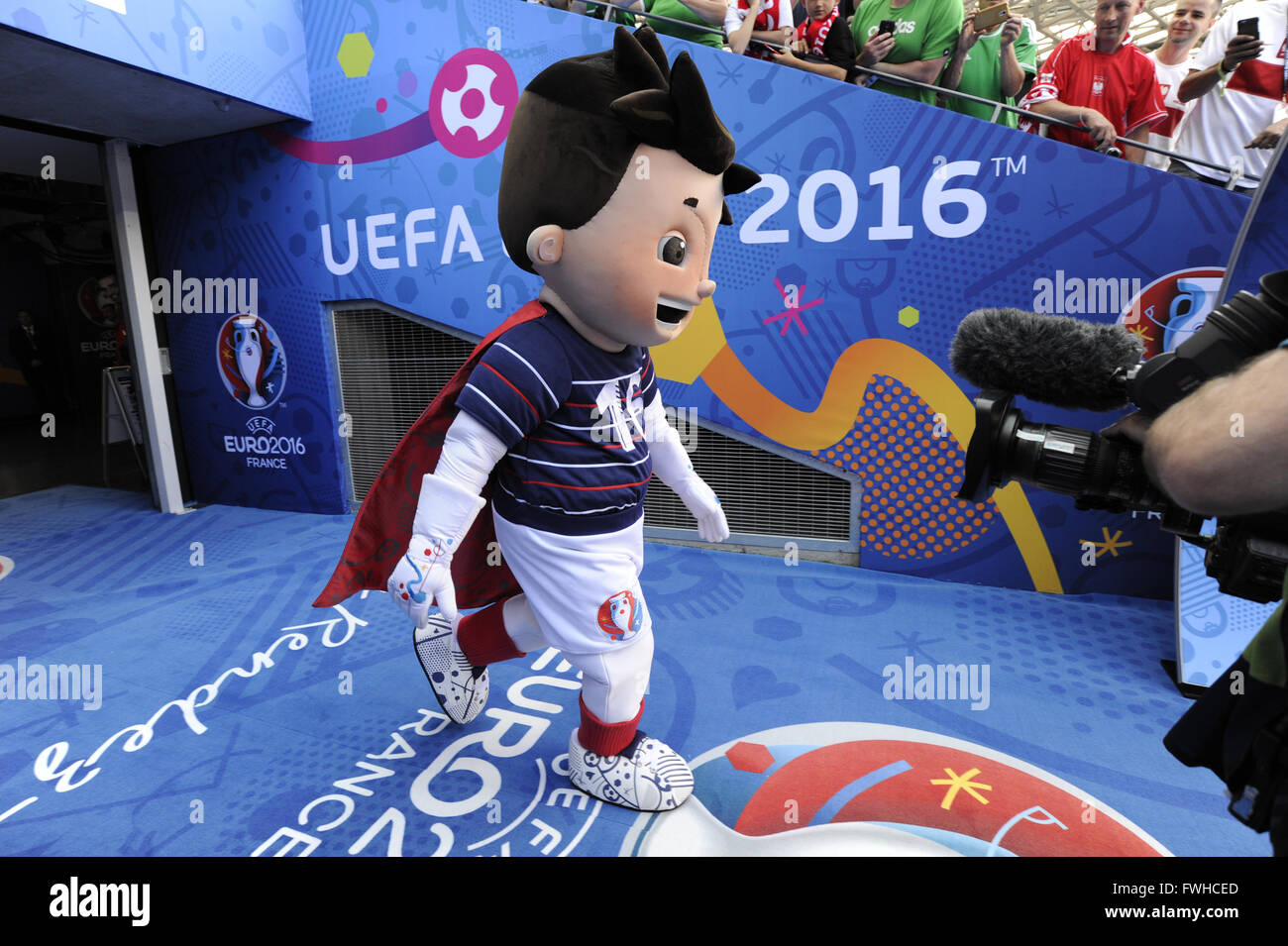 Nice. 12th June, 2016. France. European Football Championships. Poland ...