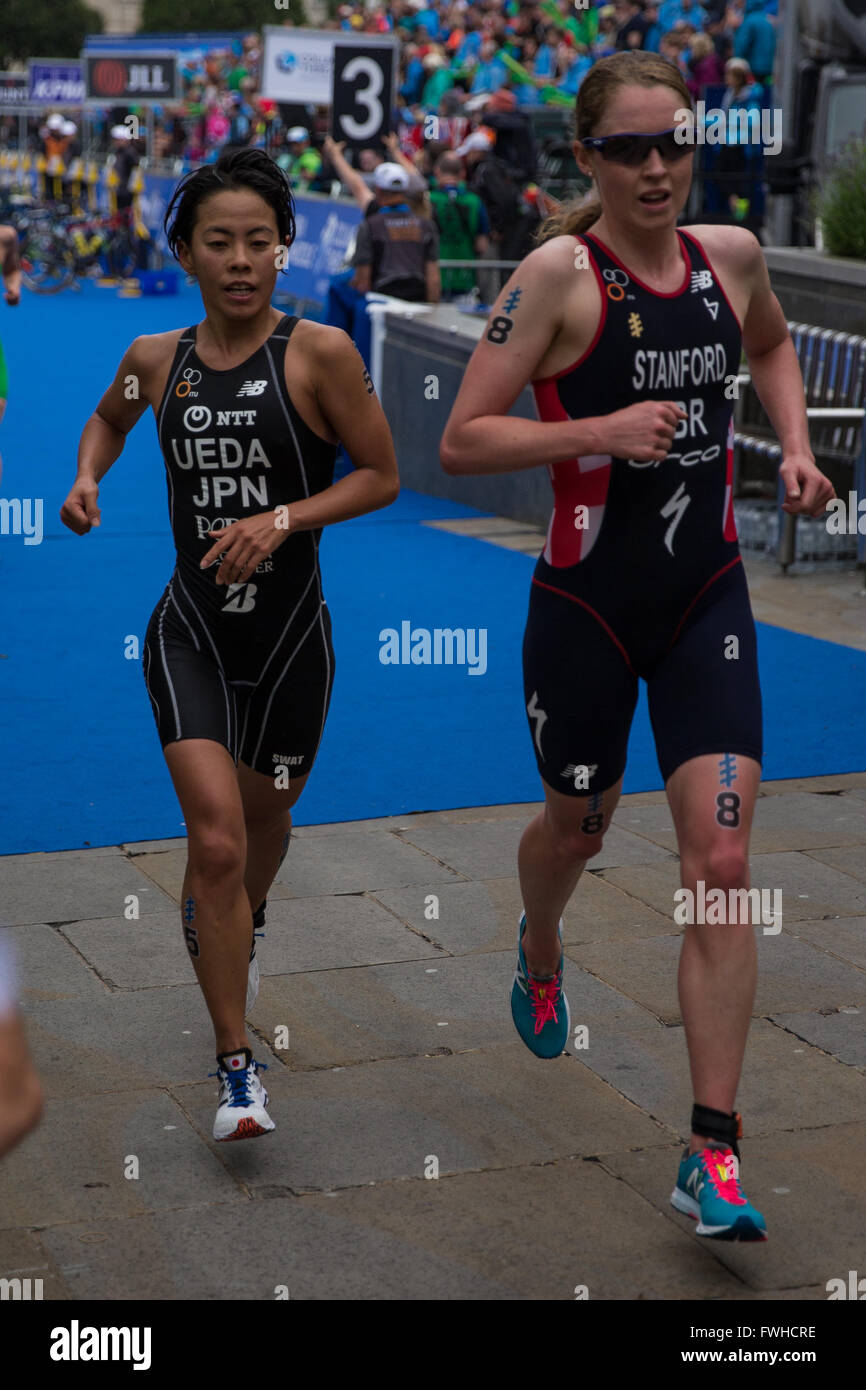 12.06.2016. Leeds City Centre, Leeds, England. ITU Columbia ...