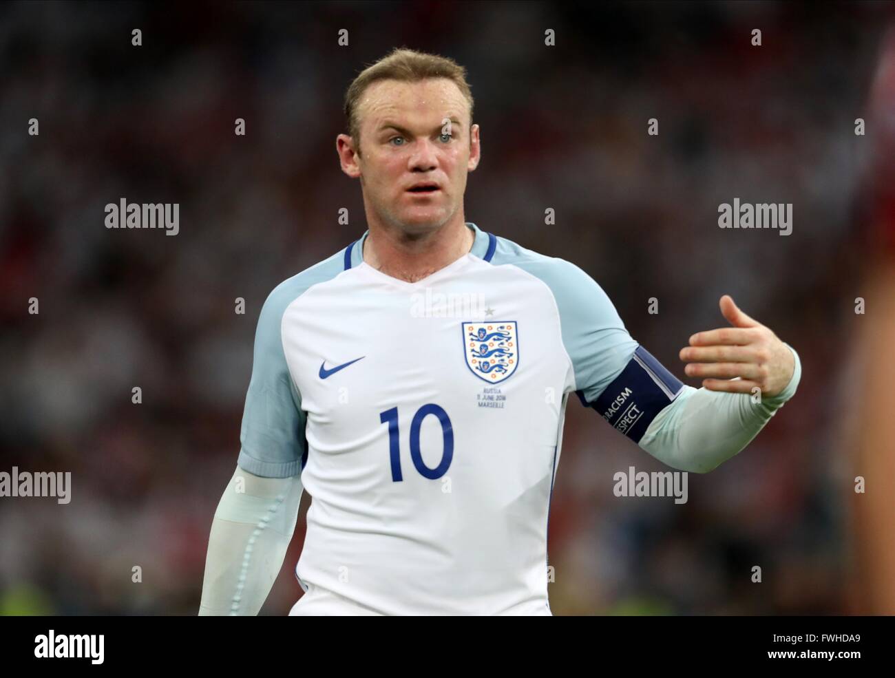 ENGLAND'S WAYNE ROONEY, ENGLAND V RUSSIA, ENGLAND V RUSSIA, EURO 2016 ...