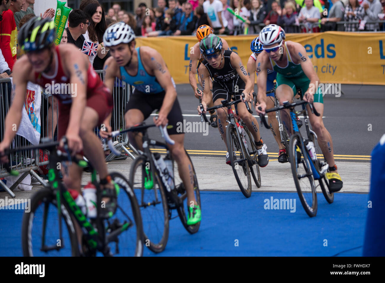 12.06.2016. Leeds City Centre, Leeds, England. ITU Columbia ...