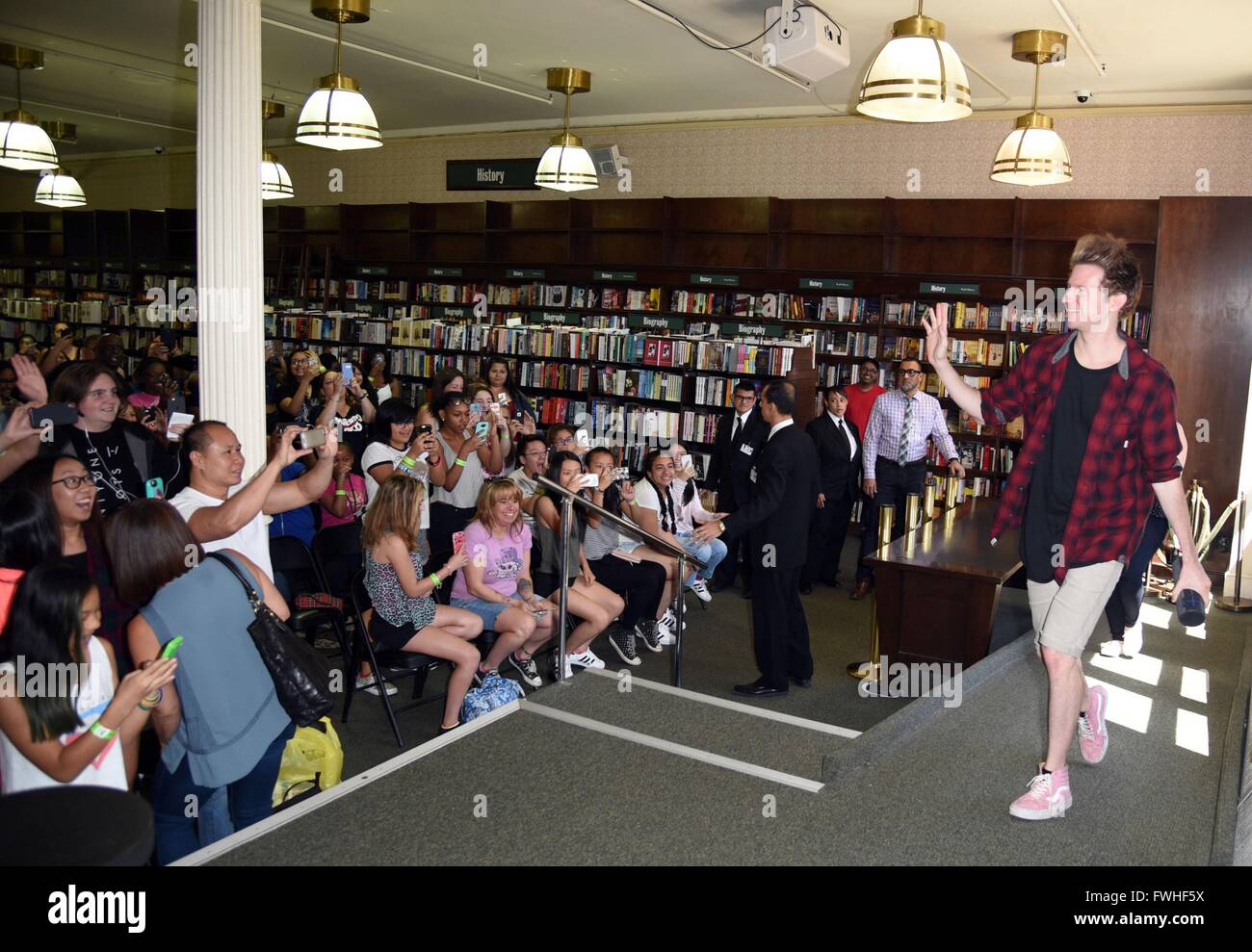 New York, NY, USA. 12th June, 2016. Ricky Dillon at in-store appearance ...