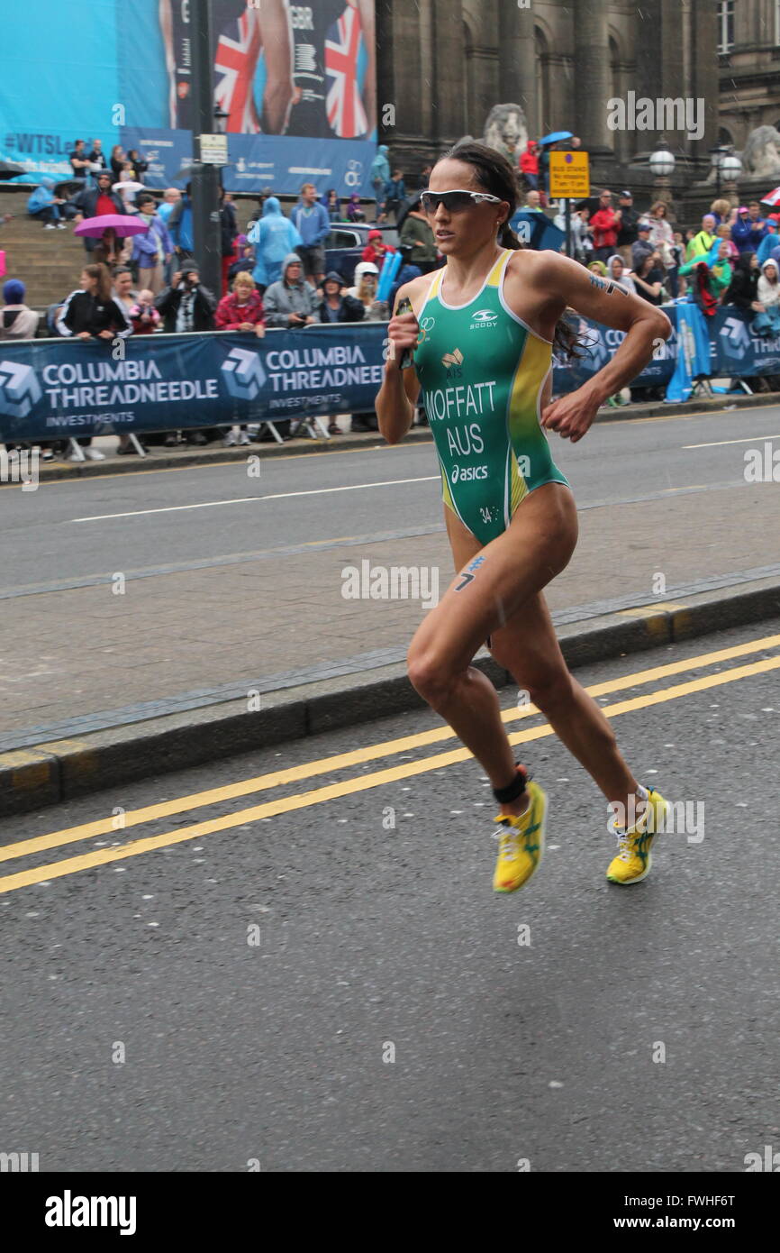 ITU World Triathlon Series - Elite Women - Leeds Stock Photo - Alamy