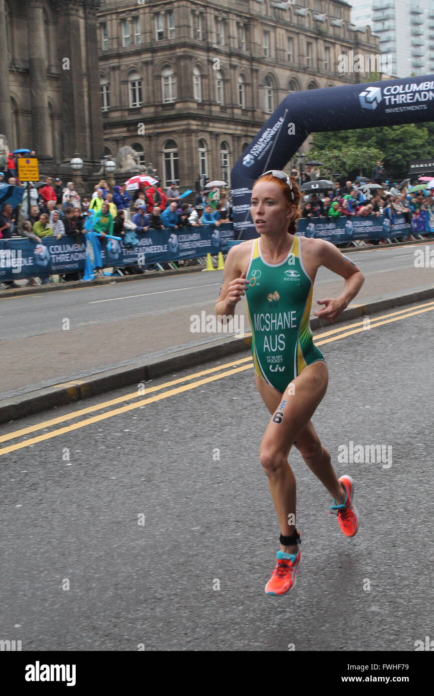 ITU World Triathlon Series - Elite Women - Leeds Stock Photo - Alamy