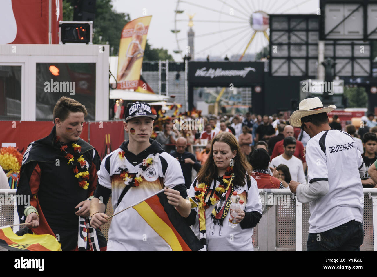 2016 german fans hi-res stock photography and images - Alamy