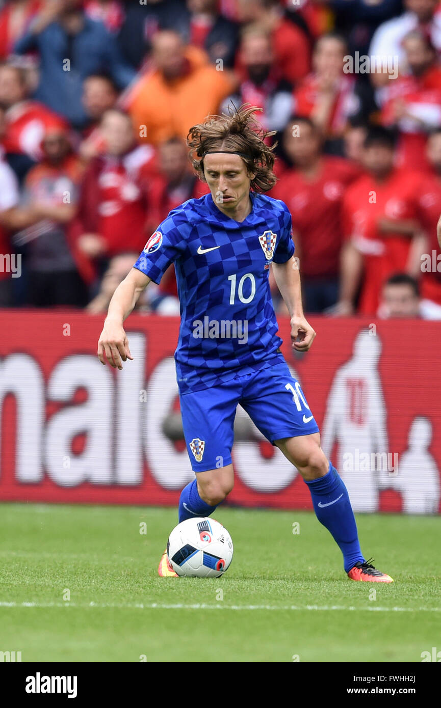 Luka Modric (Croatia) ; June 12, 2016 - Football : Uefa Euro France ...