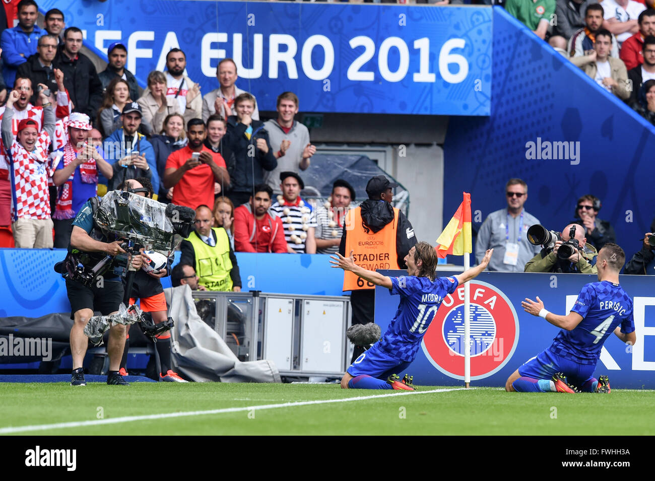 Luka Modric (Croatia) ; June 12; 2016- Football : Uefa Euro France 2016 ...