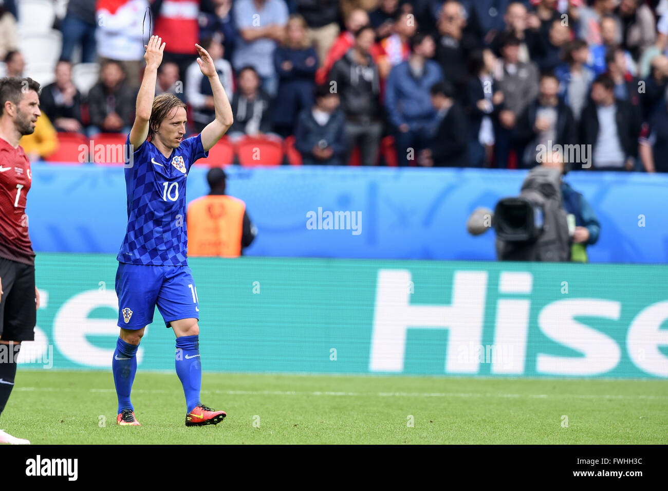 Luka Modric (Croatia) ; June 12; 2016- Football : Uefa Euro France 2016 ...