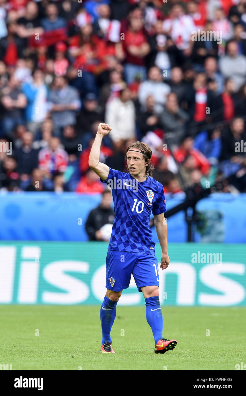 Luka Modric (Croatia) ; June 12; 2016- Football : Uefa Euro France 2016 ...