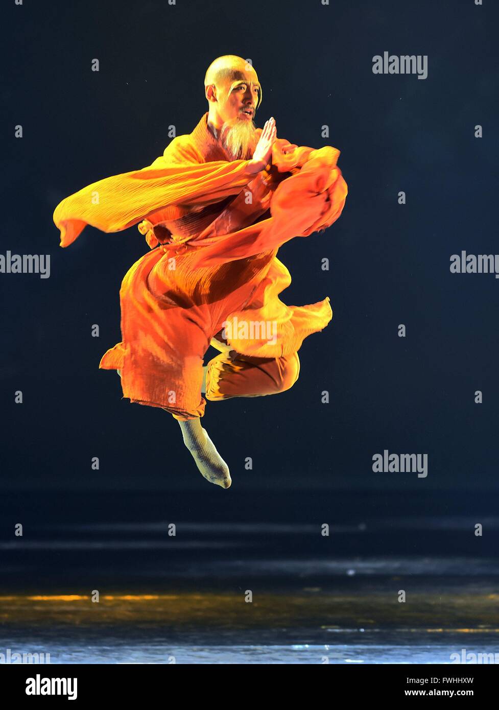 Beijing, China. 12th June, 2016. Dance drama "Fa Xian" is staged in ...