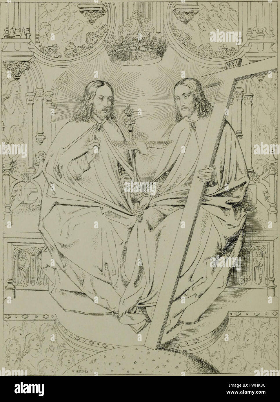 This 1872 work explores the representation of Jesus Christ and other ...