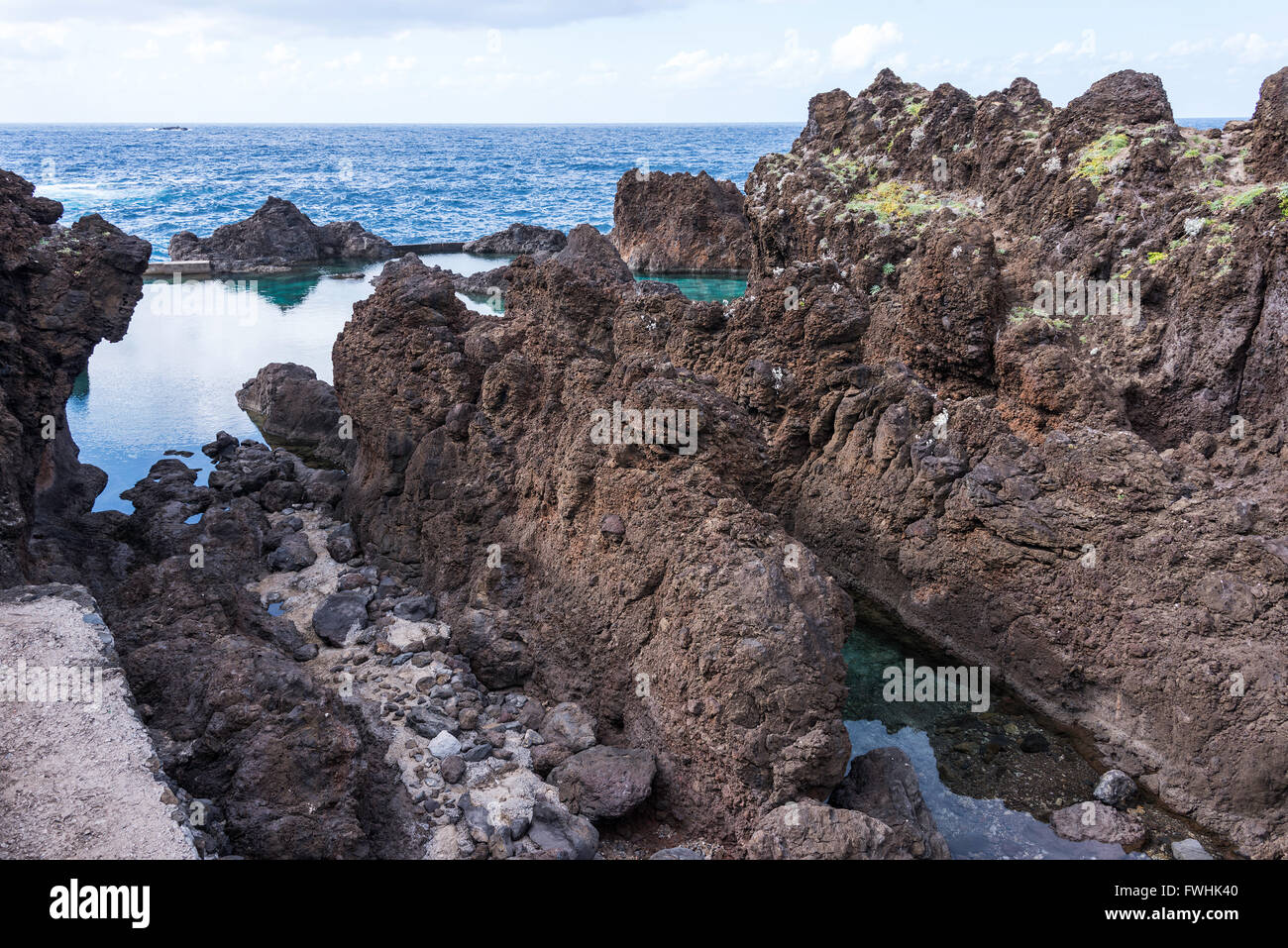Natural pool in porto hi-res stock photography and images - Alamy