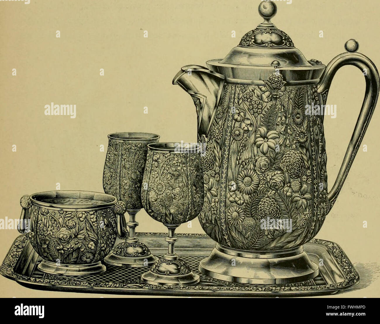 This 1876 publication showcases the most notable artworks and ...