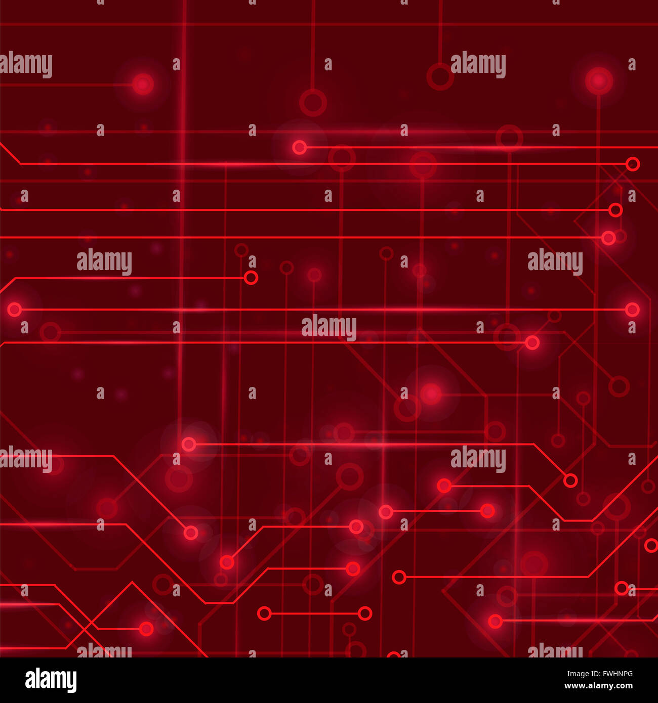High Tech Printed Circuit Board Stock Photo - Alamy