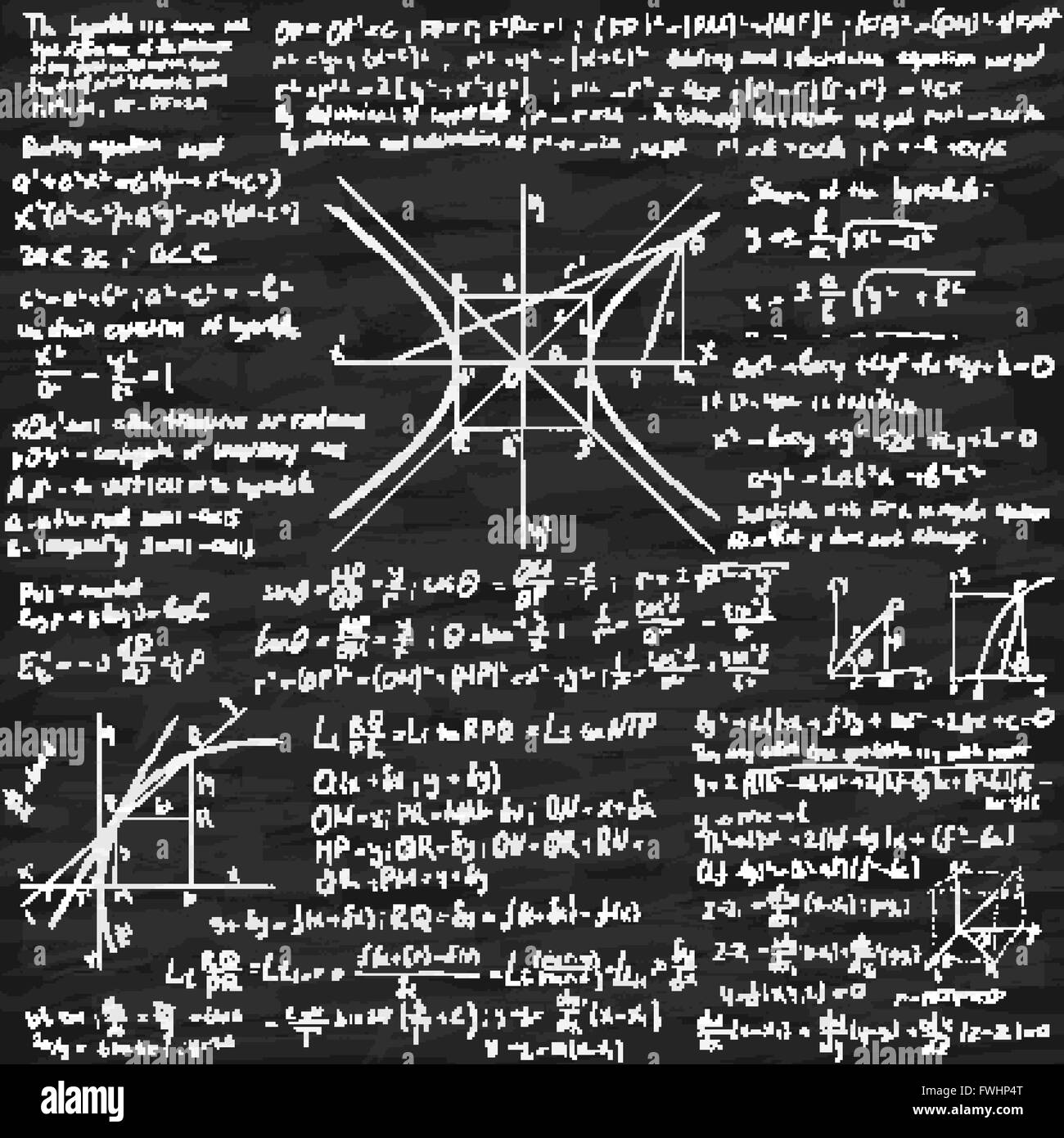 Maths vector background Stock Vector Image & Art - Alamy