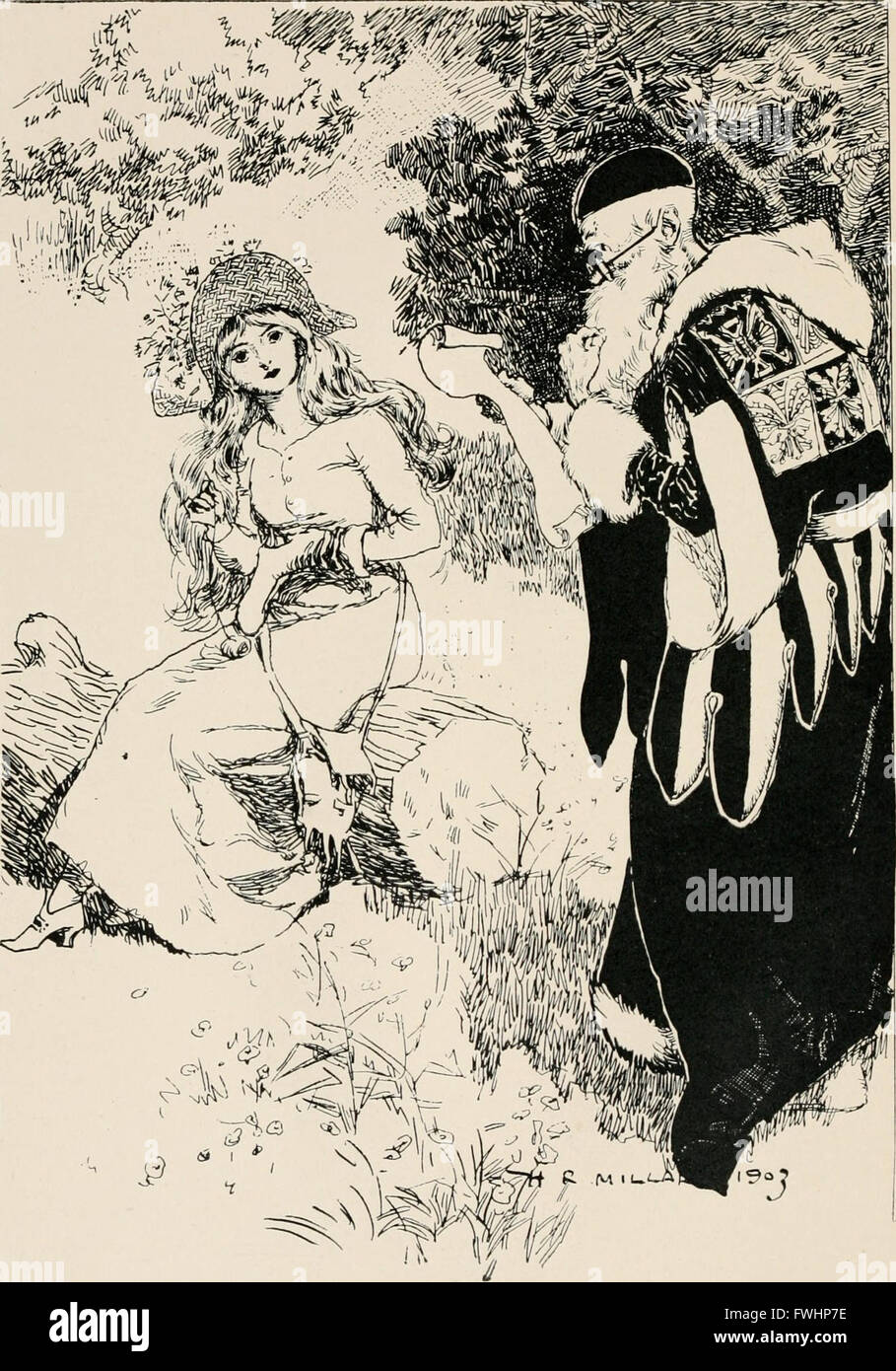 A collection of fairy tales published in 1903, featuring imaginative ...
