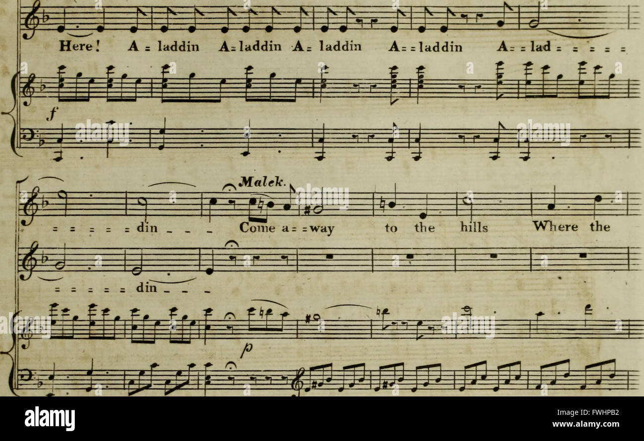 Aladdin map hi-res stock photography and images - Alamy