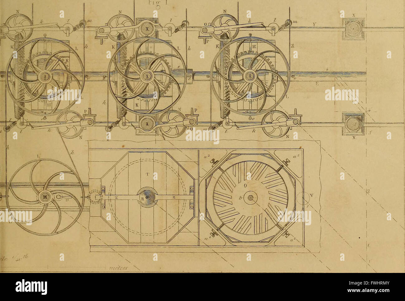 A 1857 instructional book on industrial design, mechanical engineering ...