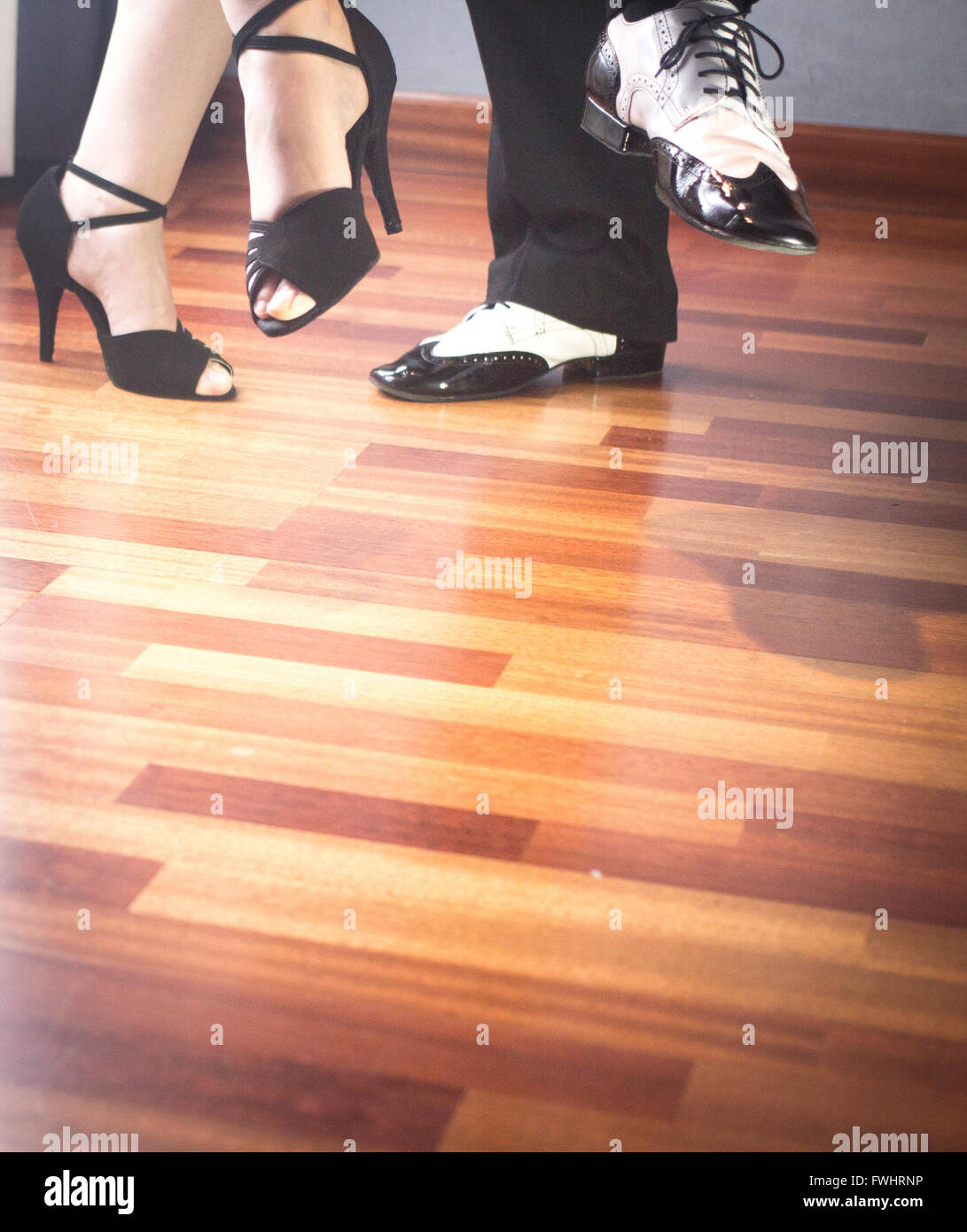 Male and female ballroom, standard, sport dance, latin and salsa couple ...