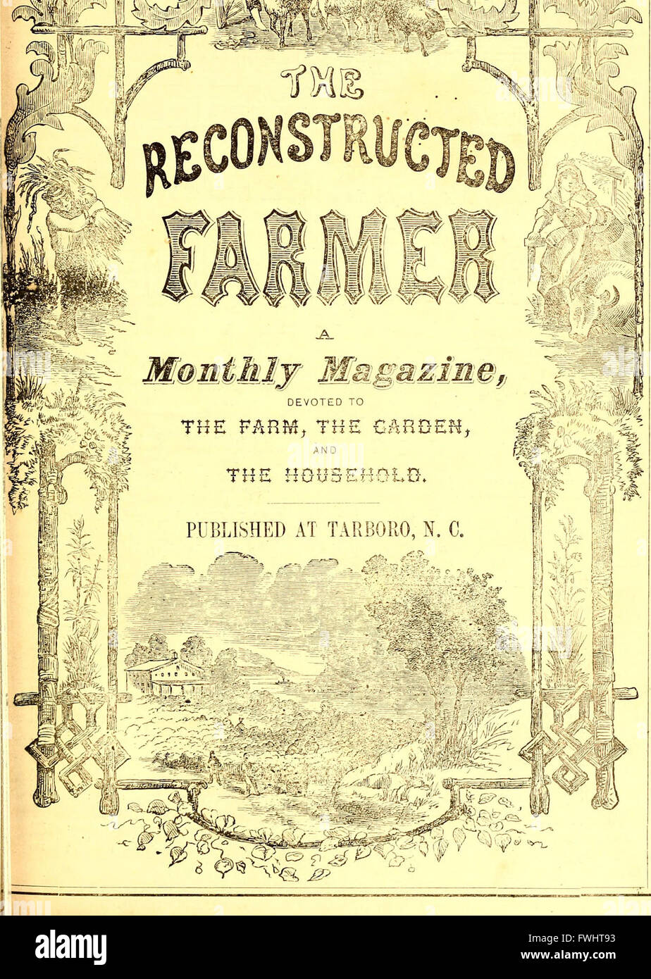 A serial publication from 1870 providing advice and methods for ...