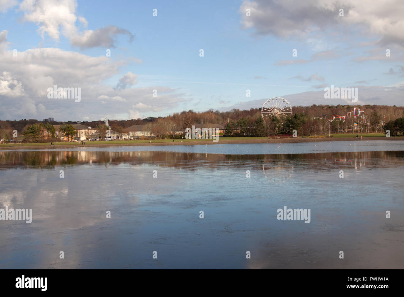 Strathclyde Country Park, Scotland. Picturesque view of Strathclyde ...