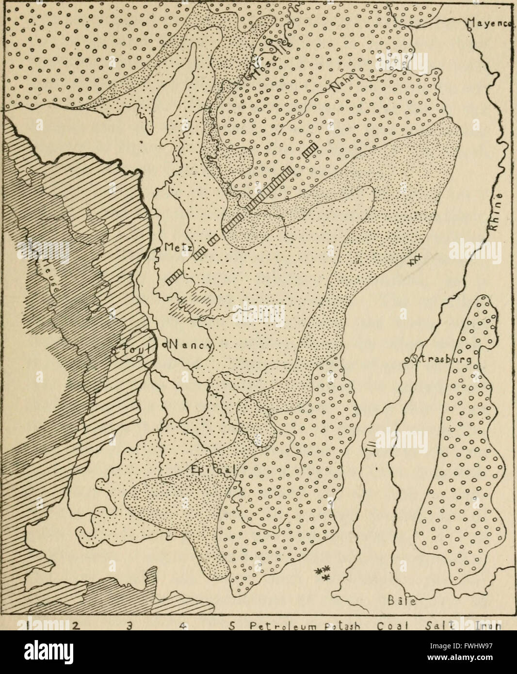 Alsace map ancient hi-res stock photography and images - Alamy