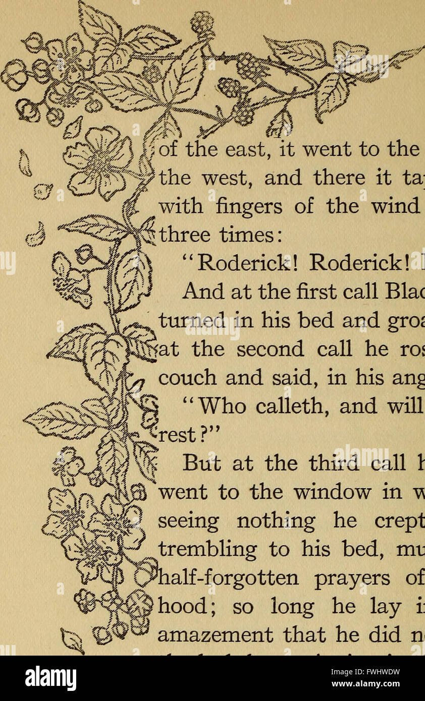 The 1906 book 'The Story and Song of Black Roderick' combines narrative ...