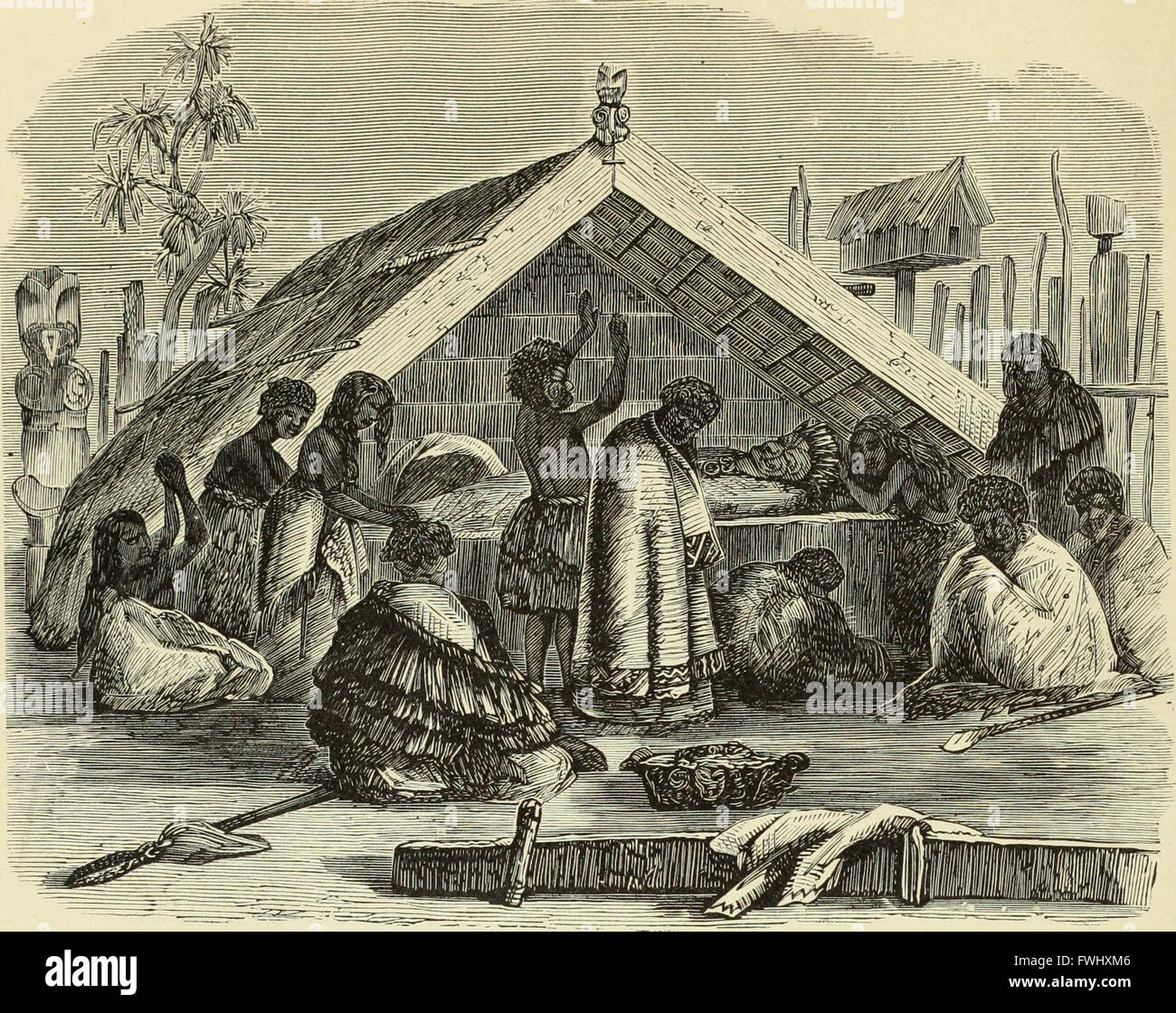 A comprehensive 19th-century account of various so-called uncivilized ...
