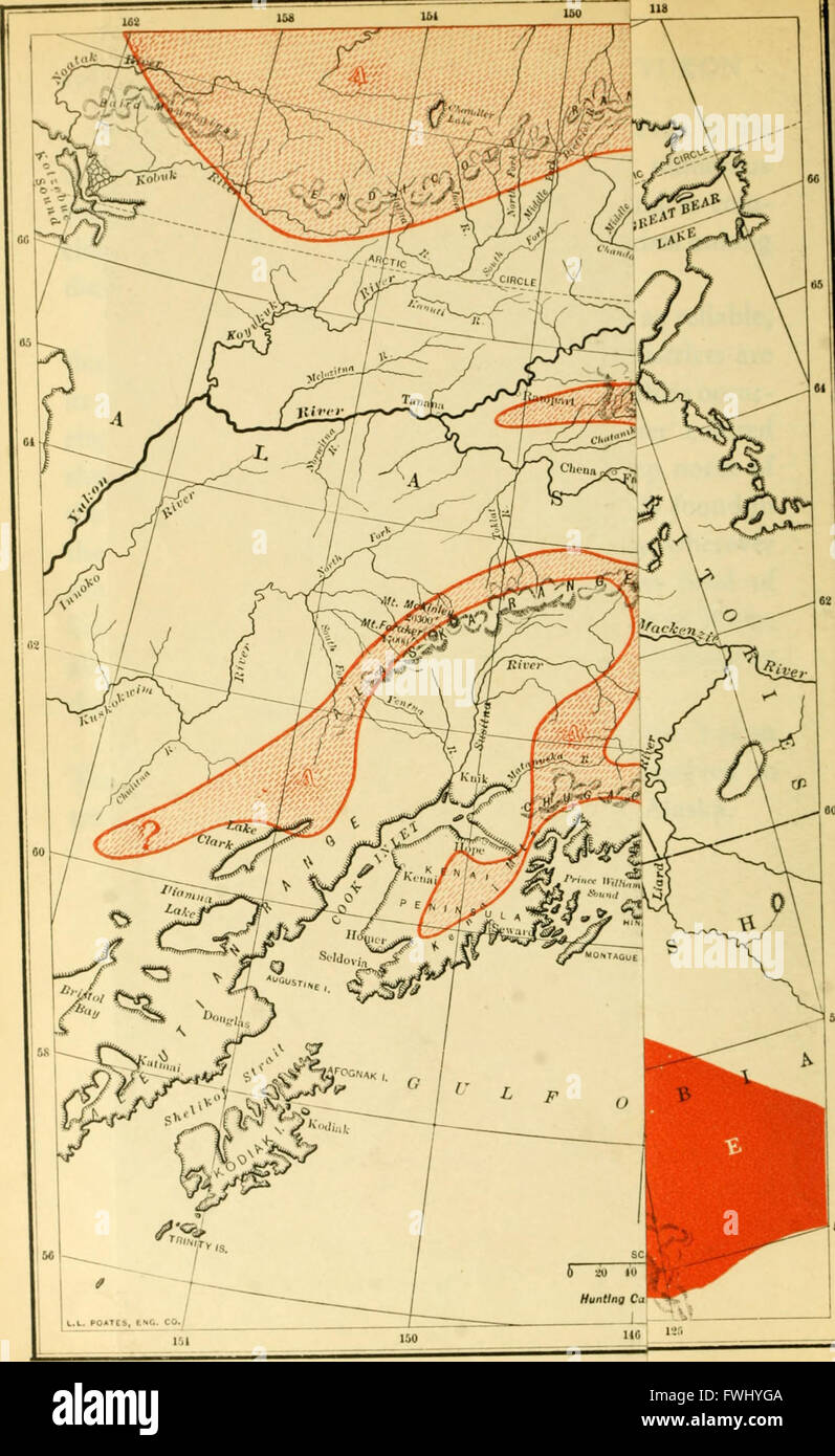 This 1919 account details hunting expeditions in the upper Yukon ...