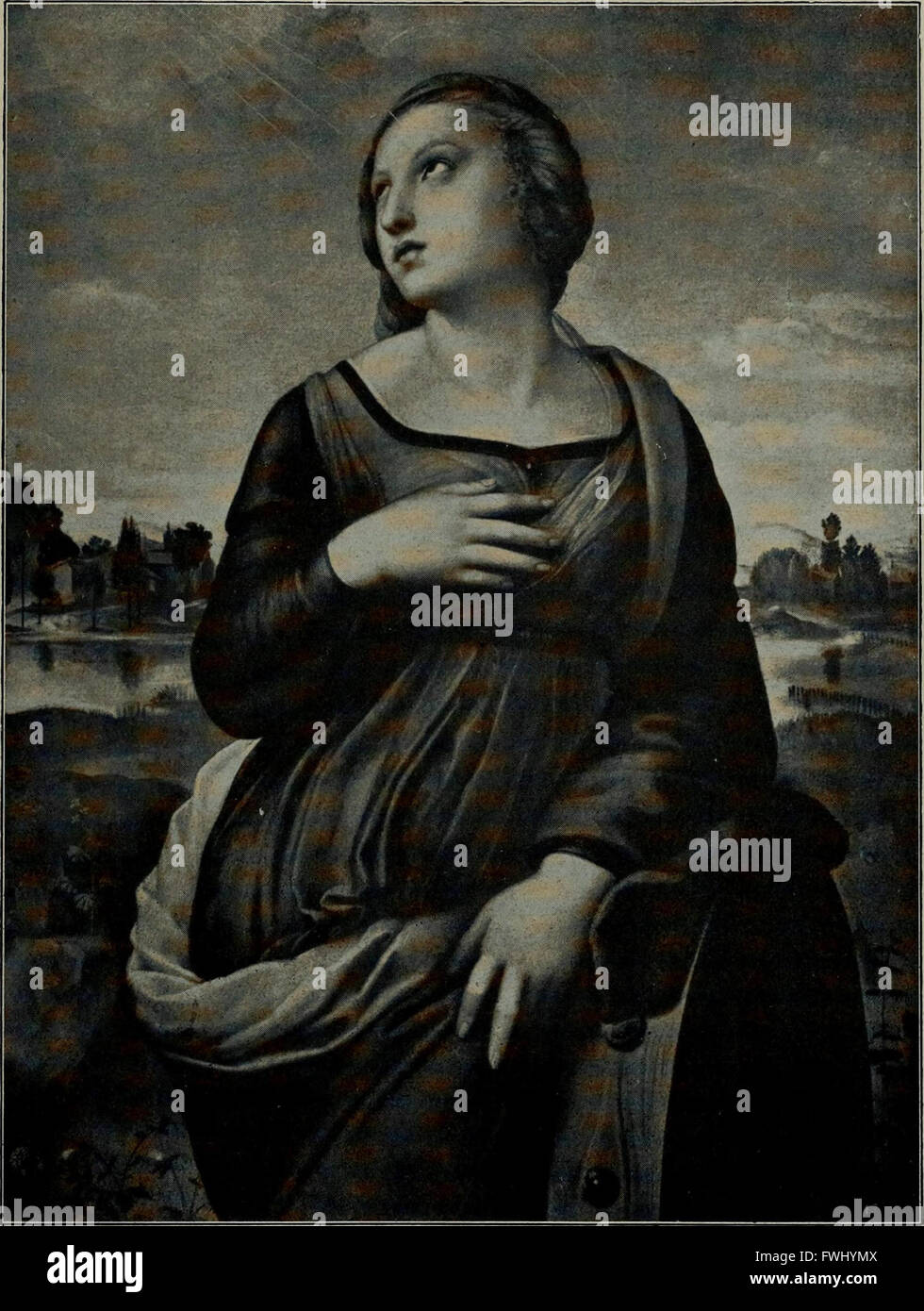 This 1921 publication examines the artistic contributions of Raphael ...