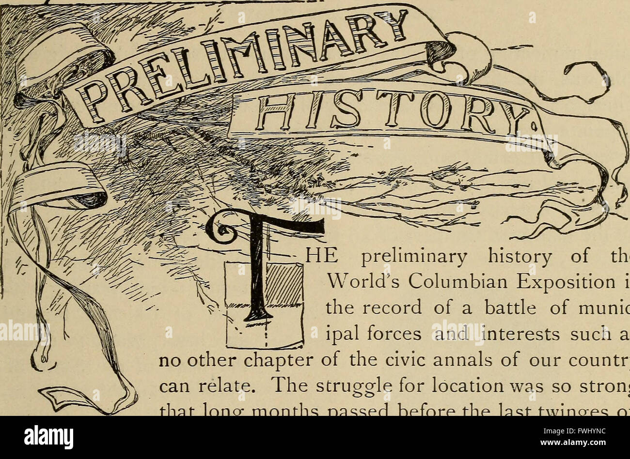 A historical overview of the 1893 World's Columbian Exposition in ...