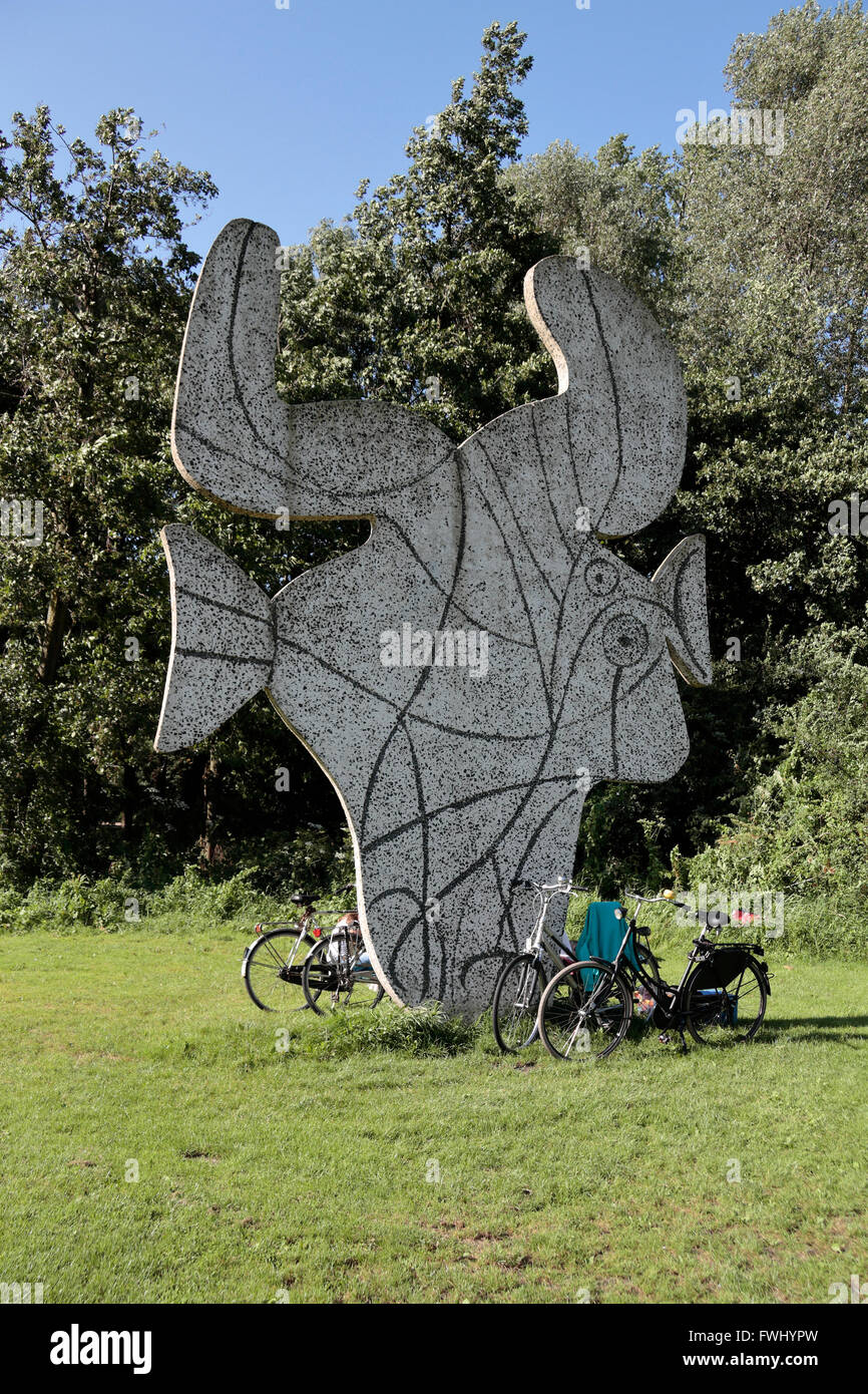 "The Fish" (1965) by Pablo Picasso in Vondelpark, Amsterdam ...