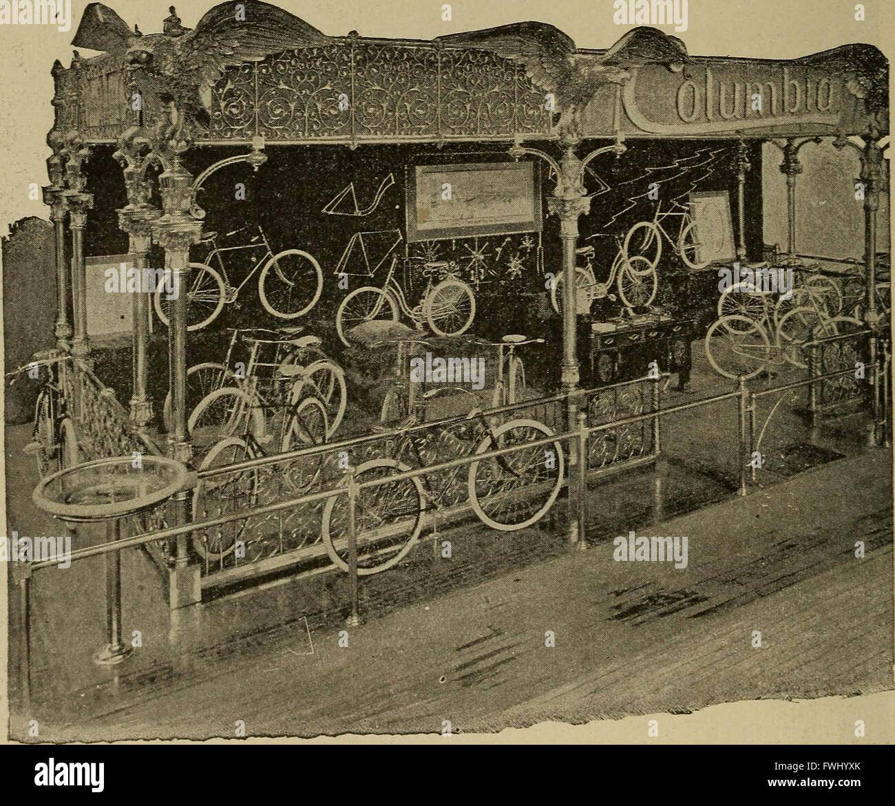 The World's Columbian Exposition held in Chicago in 1893, showcasing ...