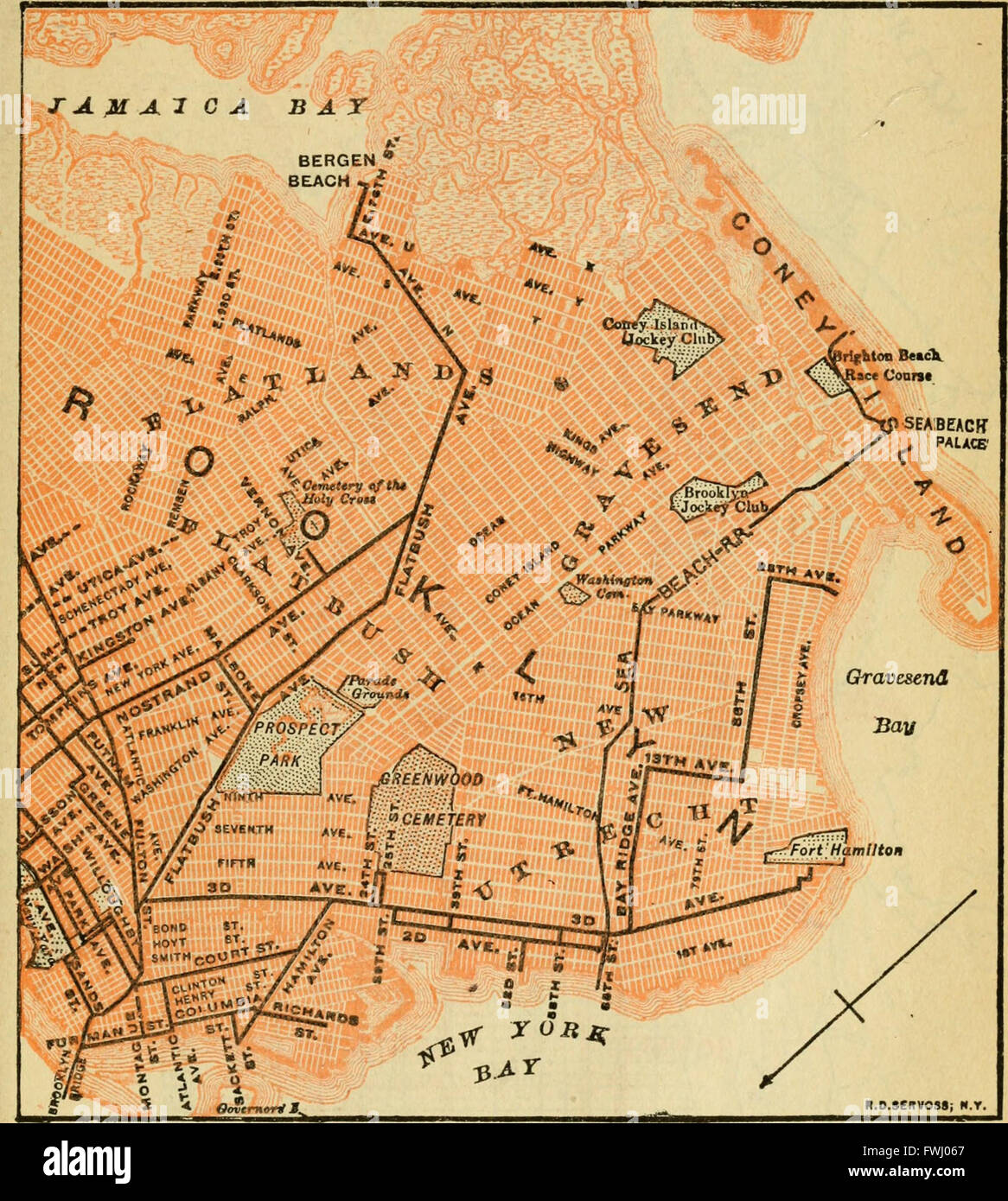 The 1899 edition of 'The World Almanac and Encyclopedia' provides a ...