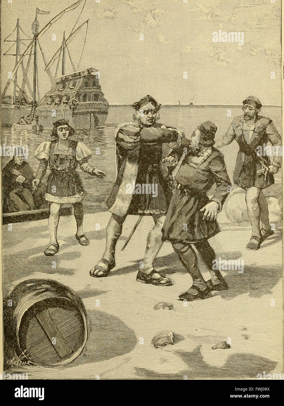 Discovery of america 1942 hi-res stock photography and images - Alamy