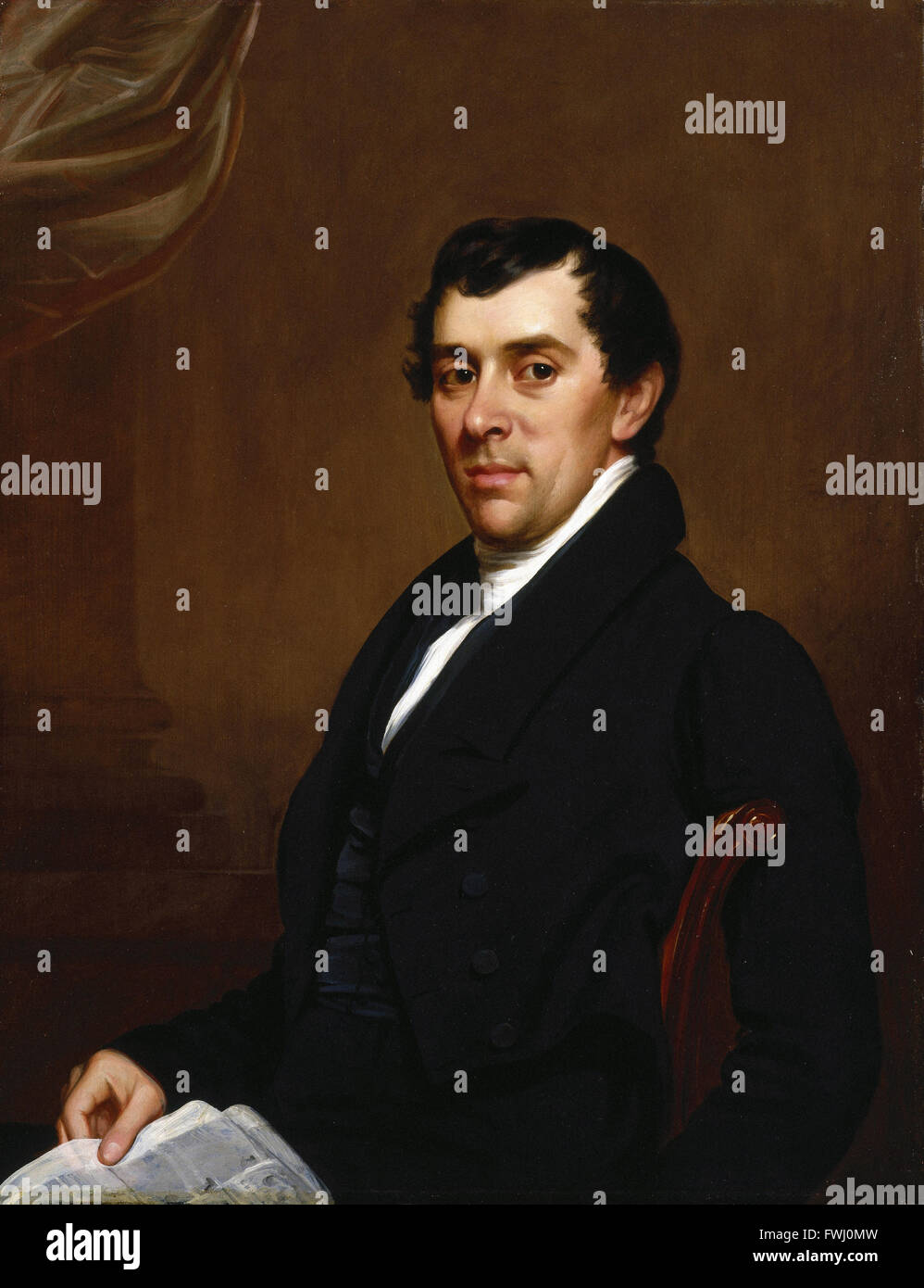 Samuel Lovett Waldo - David Leavitt - Brooklyn Museum Stock Photo - Alamy