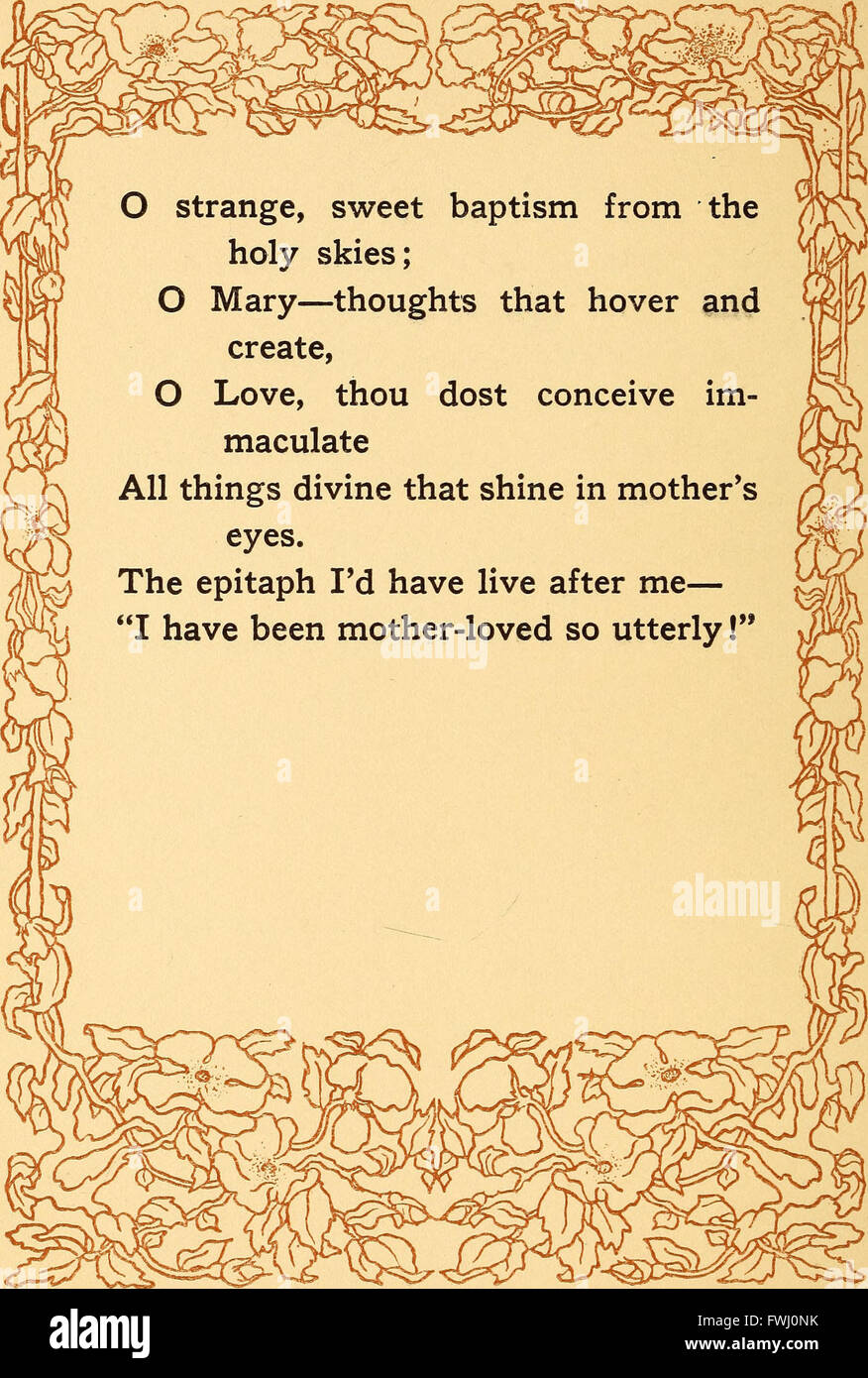 Published in 1911, this work expresses heartfelt emotions and tributes ...