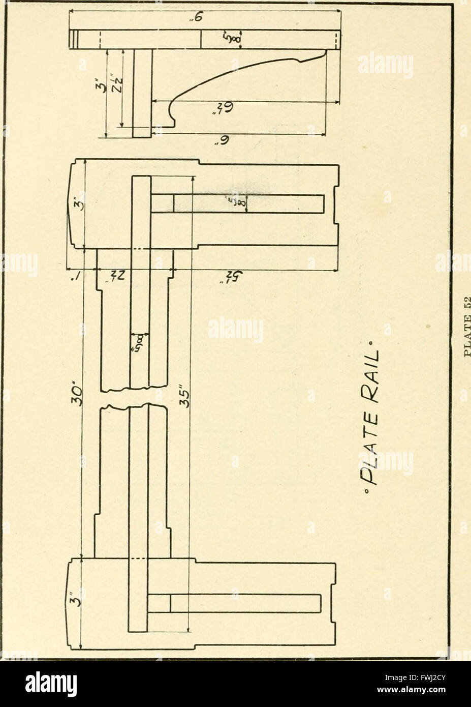 A technical guide for woodworkers and draftsmen, offering instructions ...