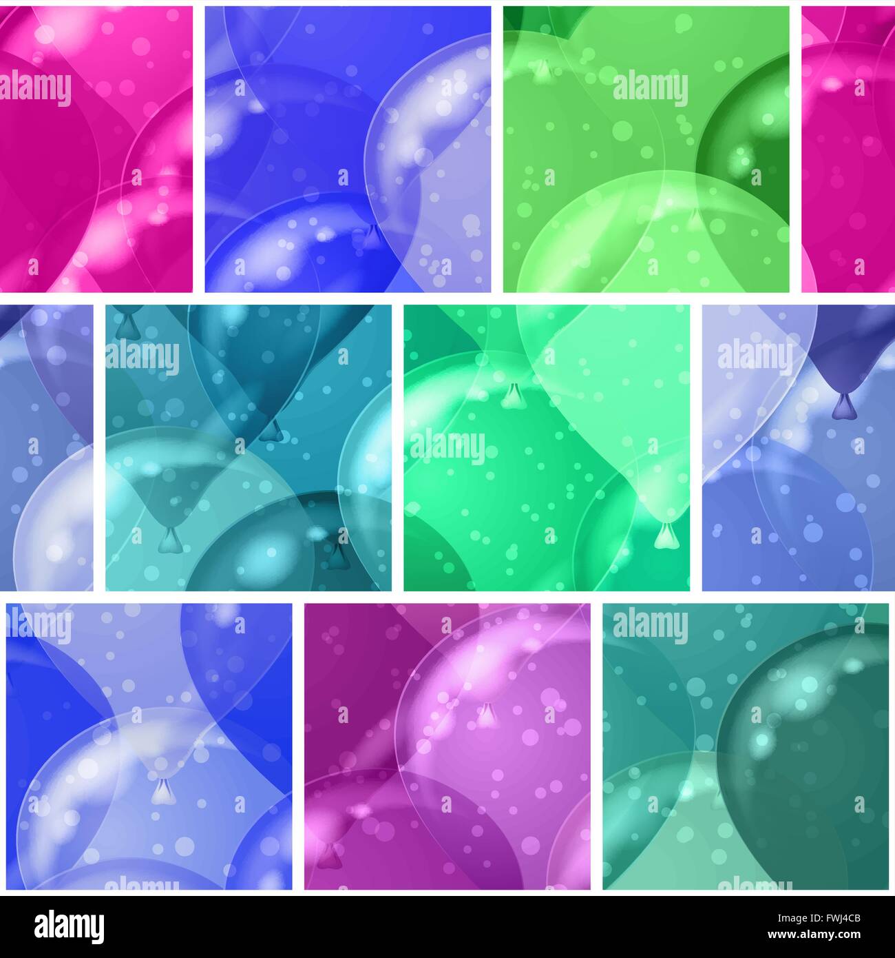 Balloon background seamless Stock Vector Image & Art - Alamy