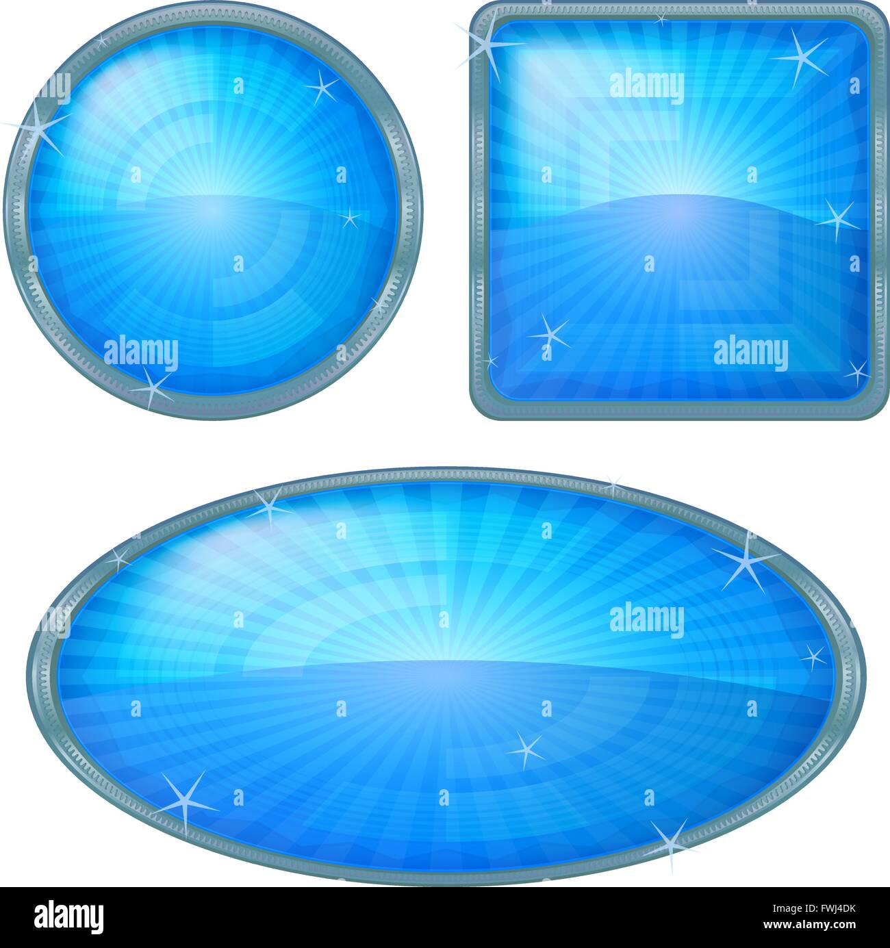 Sky blue mineral Stock Vector Images - Alamy