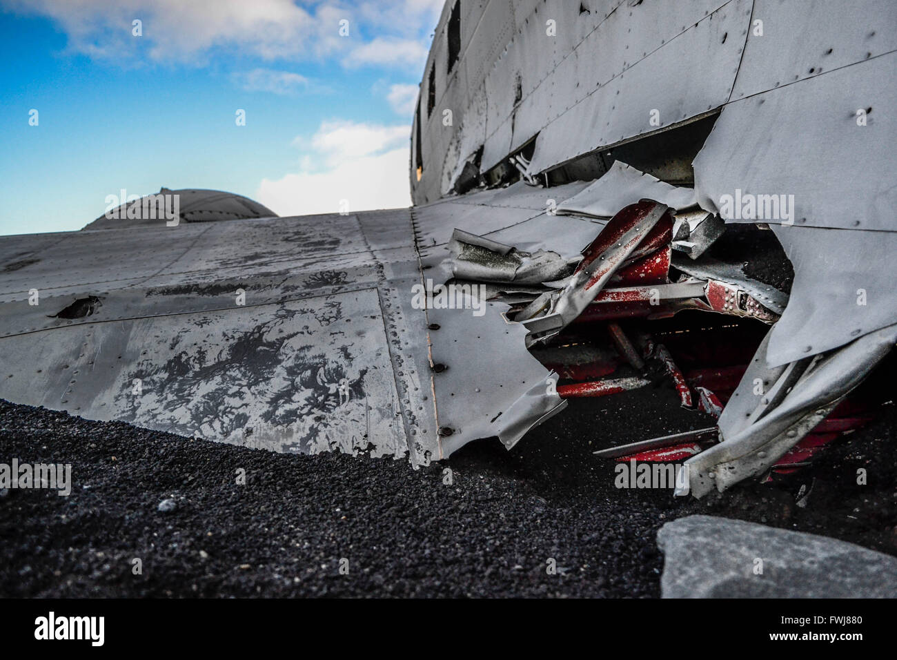 Damaged Airplane High Resolution Stock Photography and Images - Alamy