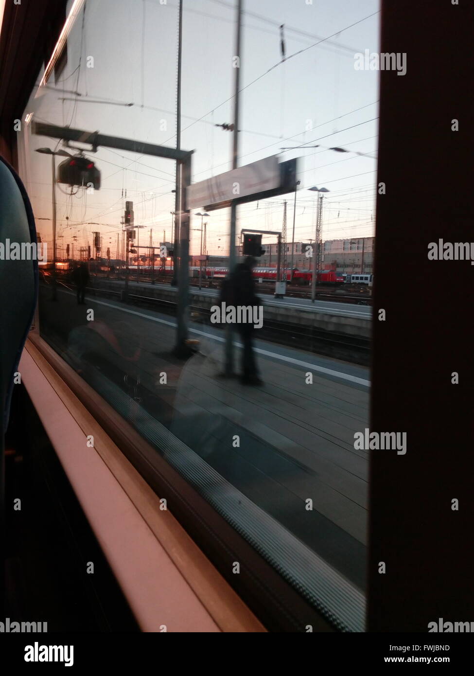 Through train hi-res stock photography and images - Alamy